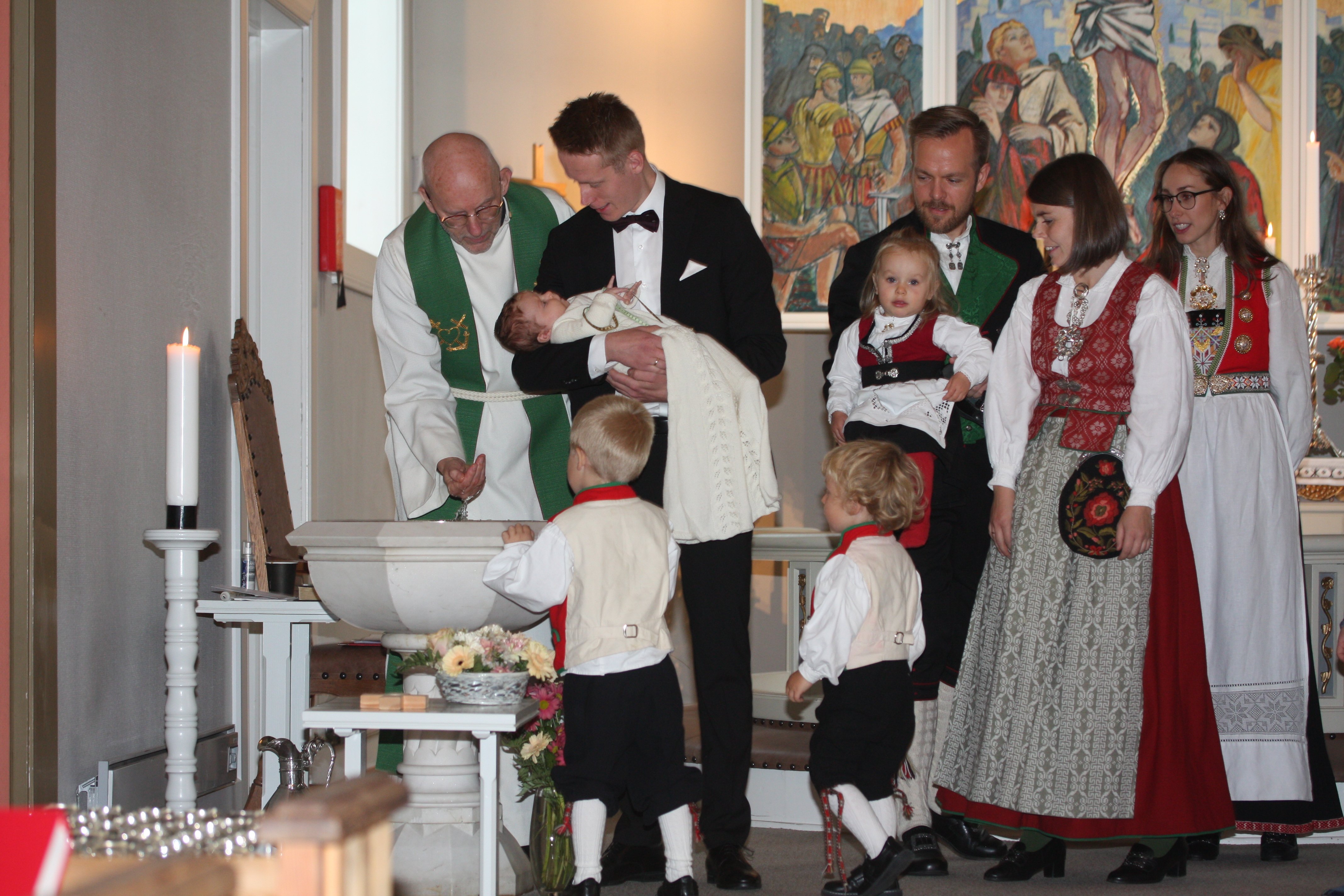 Dåp - Ytre Arna kyrkjelyd